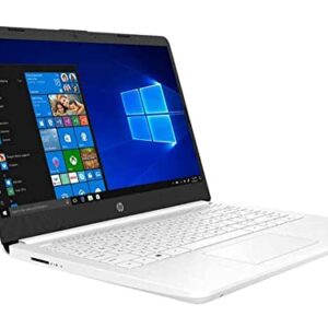 2021 HP Stream 14" HD Laptop Computer, Intel Celeron N4020 Dual-core Processor, 4GB DDR4 RAM, 64GB eMMC, Intel HD Graphics, 1 Year Office 365, Webcam, HDMI, Windows 10S, White, 32GB SnowBell USB Card