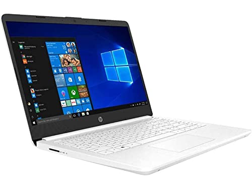 2021 HP Stream 14" HD Laptop Computer, Intel Celeron N4020 Dual-core Processor, 4GB DDR4 RAM, 64GB eMMC, Intel HD Graphics, 1 Year Office 365, Webcam, HDMI, Windows 10S, White, 32GB SnowBell USB Card