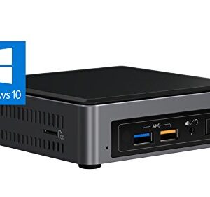 Intel NUC 7 Enthusiast, A Mini PC with Windows 10, Intel Core i7, 512GB NVMe Intel 600p SSD, 16GB RAM, Gunmetal (BOXNUC7I7BNKQ)