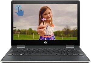 hp pavilion x360 2-in-1 11.6″ hd touch-screen laptop, intel pentium n5000, 4gb ddr4 ram, 512gb solid state drive, wifi, bluetooth, webcam, hdmi, windows 11, ash silver