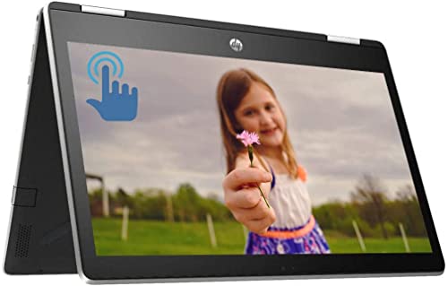 HP Pavilion x360 2-in-1 11.6" HD Touch-Screen Laptop, Intel Pentium N5000, 4GB DDR4 RAM, 512GB Solid State Drive, WiFi, Bluetooth, Webcam, HDMI, Windows 11, Ash Silver