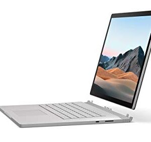 Microsoft Surface Book 3, 15" Commercial Detachable Laptop, Intel Core i7-1065G7 32GB RAM LPDDR4X, 512GB SSD, NVIDIA GeForce GTX 160 - 6GB, Windows 10 Pro - Platinum (Renewed)