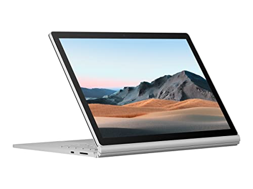 Microsoft Surface Book 3, 15" Commercial Detachable Laptop, Intel Core i7-1065G7 32GB RAM LPDDR4X, 512GB SSD, NVIDIA GeForce GTX 160 - 6GB, Windows 10 Pro - Platinum (Renewed)