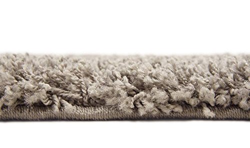 Unique Loom Solid Shag Collection Area Rug (5' 1" x 8', Cloud Gray)