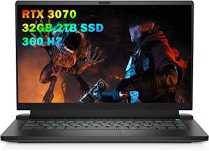 latestdell_alien.ware m15 r5 gaming laptop, 15.6″ fhd 360 hz amd r9-5900hx (8-core, beat core i9-11980hk), 32gb ram 2tb ssd rtx 3070 graphics, backlit keyboard hdmi usb 3.2 wifi bluetooth windows11