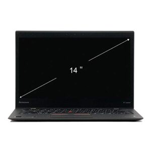 Lenovo X1 Carbon Ultrabook 14in Display, Intel Core i5-5300U 2.3GHz, 8GB RAM, 240GB SSD, Webcam, Windows 10 Pro (Renewed)