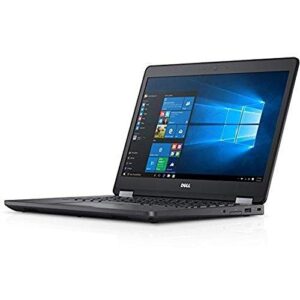 dell latitude e5470 14in laptop, core i5-6300u 2.4ghz, 8gb ram, 500gb ssd, windows 10 pro 64bit (renewed)