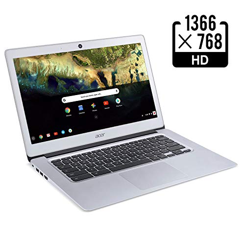 Acer Chromebook 14 CB3-431-C99D, Intel Celeron N3060, 14" HD Display, 4GB LPDDR3, 16GB eMMC, Metal Chassis, Sparkly Silver, Google Chrome, 14-14.99 inches