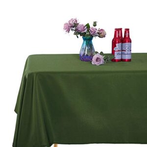 2pack 60x120 Inch Willow Rectangular Tablecloth 6 Feet Table Cloth in Polyester Fabric for Wedding/Banquet/Restaurant/Parties