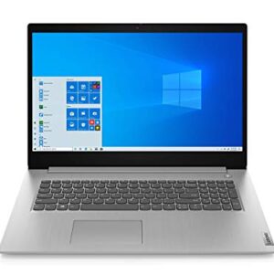 2020 Lenovo IdeaPad 3 17.3 HD LED Backlit Anti-Glare Display Laptop PC, Intel Core i5-1035G1 Quad Core Processor, 8GB RAM, 256GB SSD, HDMI, 802.11AC, Bluetooth, Webcam, Windows 10 (Renewed)