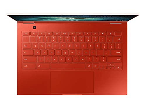 Samsung Galaxy Chromebook 13.3" UHD AMOLED - HD Intel Core I-5 Processor (256GB Storage, 8GB RAM) - 2020 Model - US Warranty - Fiesta Red - XE930QCA-K01US (Renewed)