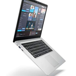 BROAGE 15.6" FHD Lightweight Laptop Computer, Intel Celeron N4020 up to 2.8GHz, 4GB RAM, 64GB eMMC, WiFi, Bluetooth, USB 3.0, HDMI, Webcam, Microphone, Silver, Windows 10 Home, Online Class Ready