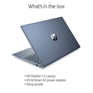 2022 Newest HP Pavilion 15.6" IPS FHD 1080P Laptop, 8-Core AMD Ryzen 7-5700U (Up to 4.3GHz, Beat i7-1180G7), 32GB RAM, 1TB NVMe SSD, Webcam, WiFi 6, 9+ Hours Battery, Audio B&O, Win11