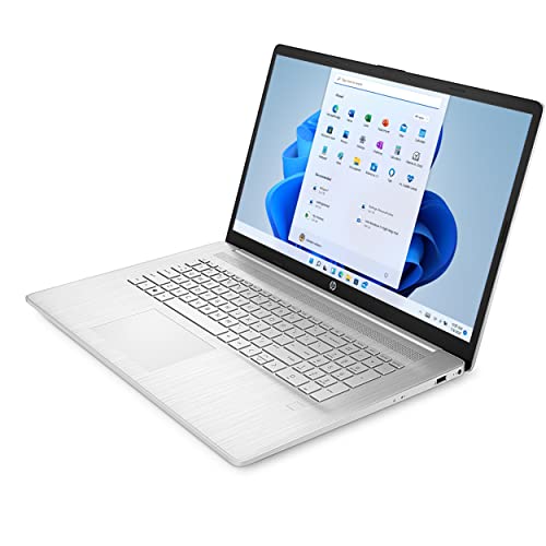 HP 2022 Newest 17z Laptop, 17.3'' HD+ Touchscreen, AMD Ryzen 3 5300U Processor, 8GB DDR4 RAM, 512GB PCIe NVMe SSD, HDMI, USB Type-C, Wi-Fi 5, Bluetooth, Windows 11 Home, Silver