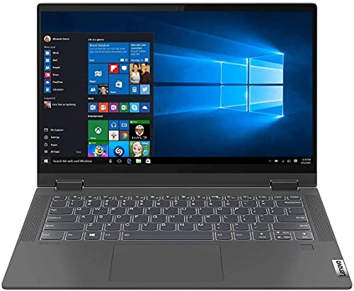 Lenovo IdeaPad Flex 5 2-in-1 Laptop, 14.0" FHD IPS Touch Screen, AMD Ryzen 7 4700U, Webcam, Backlit Keyboard, Fingerprint Reader, USB-C, HDMI, Windows 10 Home (8GB RAM | 512GB PCIe SSD)