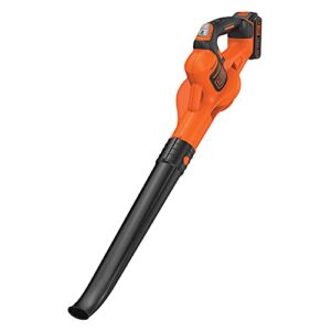 black+decker 20v max* cordless sweeper with power boost (lsw321)