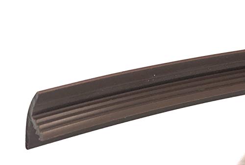 3/4 x 12 Plastic T-Molding, Brown