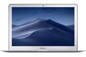 2015 apple macbook air with intel core i7, 2.2ghz, (13.3-inches, 8gb ram, 256gb) – silver (renewed)