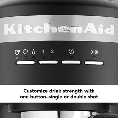 KitchenAid Semi-Automatic Espresso Machine KES6403, Black Matte