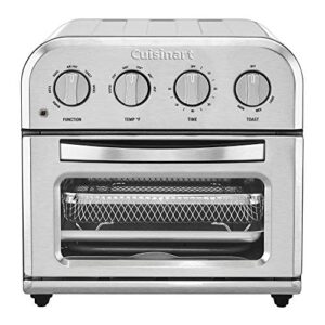 cuisinart toa-28 compact air fryer toaster oven (renewed)