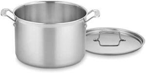 cuisinart mcp66-28n multiclad pro stainless 12-quart skillet, stockpot w/cover