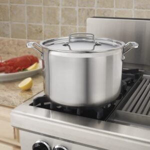 Cuisinart MCP66-28N MultiClad Pro Stainless 12-Quart Skillet, Stockpot w/Cover