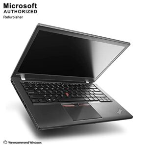 Lenovo ThinkPad T450S 14 HD, Core i7-5600U 2.6GHz, 12GB RAM, 512GB SSD, Windows 10 Pro 64Bit, CAM, (Renewed)