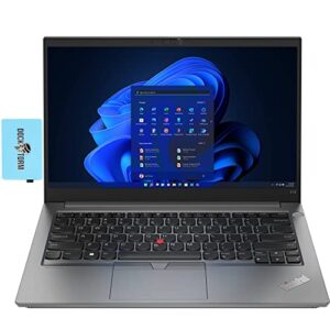 lenovo thinkpad e14 gen 4 home & business laptop 14.0″ full hd display (amd ryzen 5 5625u 6-core, 8gb ram, 256gb ssd, amd radeon,wifi 6, bluetooth 5.1, webcam, hdmi, win 10 pro) with hub