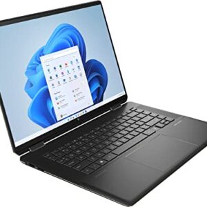 HP Spectre x360 16t 16.0" Touch 4K OLED 2-in-1 Laptop (Intel i7-1260P 12-Core, 32GB RAM, 2TB PCIe SSD, Intel ARC A370M 4GB, Backlit KYB, FP, Thunderbolt 4, Active Pen, Win 11 Home) w/Dockztorm Hub