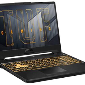 ASUS TUF A15 Gaming and Entertainment Laptop (AMD Ryzen 9 5900HX 8-Core, 16GB RAM, 512GB SSD, NVIDIA RTX 3060, 15.6" Full HD (1920x1080), WiFi, Bluetooth, 1xUSB 3.2, 1xHDMI, Win11P) w/ Hub