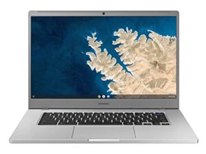 samsung xe350xba-k05us chromebook 4+ 15.6″ full hd celeron n4000 gray- (renewed)