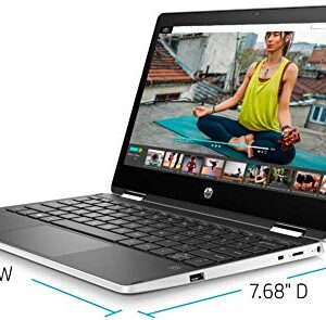 Latest 2020 HP Pavilion X360 11 2 in 1 Laptop 11.6" HD IPS Touchscreen Intel Quad-Core Pentium Silver N5000 4GB DDR4 128GB SSD + 128GB SD Card HP Audio Boost HDMI + Pen