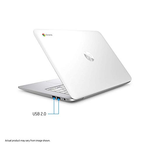 HP 14-ak040wm 14" Chromebook, Chrome, Full HD IPS Display, Intel Celeron N2940 Processor, 4GB RAM, 16GB eMMC Drive