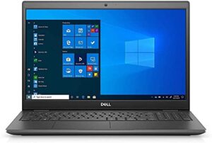 dell latitude 3510 business laptop, 15.6″ hd screen, 10th gen intel core i5-10210u processor, 8gb ram, 256gb ssd, webcam, wi-fi 6, type-c, windows 10 pro, black