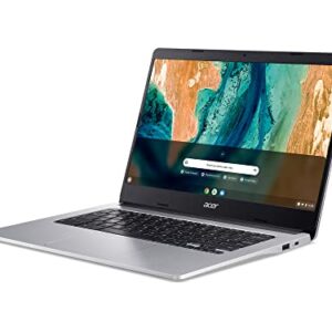 Acer Chromebook 314 | MediaTek MT8183C Octa-Core Processor | 14" HD Display | Mali-G72 MP3 Graphics | 4GB LPDDR4X | 32GB eMMC | Wi-Fi 5 | Chrome OS | CB314-2H-K3YM