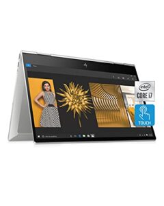 hp envy x360 convertible 15-inch fhd touchscreen 2-in-1 laptop, 10th gen intel core i7-10510u, 8gb ram, 512gb ssd, windows 10 home, fingerprint reader, webcam kill switch (15-dr1010nr, natural silver)