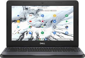 dell chromebook 11 3000 3100 11.6″ chromebook – hd – 1366 x 768 – intel celeron n4020 dual-core (2 core) – 4 gb ram – 16 gb flash memory – chrome os – english (us) keyboard – 14 hour battery run