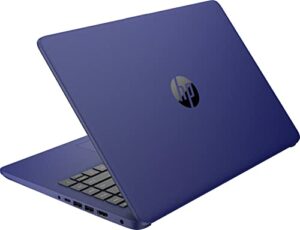 2022 newest hp stream 14″ hd display, intel celeron n4120 processor, 4gb memory – 64gb emmc ,wifi ,bluetooth, type-c, 802.11ac , win10 s – indigo blue