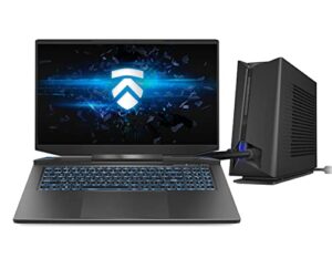 eluktronics prometheus xvii (2022) 17.3″ liquid cooled gaming laptop: intel core i7-12700h, nvidia rtx 3070 ti, thunderbolt 4, 1tb pcie gen 4 ssd, 16gb ddr5 ram, win 11 home, 17.3 qhd 240hz notebook