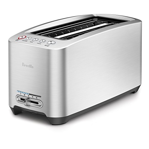 Breville BTA830XL Die-Cast 4-Slice Long Slot Smart Toaster (Renewed)