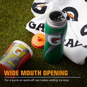 Gatorade 32oz Gator-skin Bottle, Green, One Size