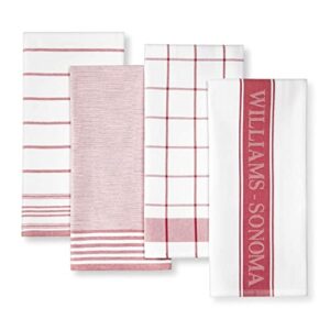 williams-sonoma kitchen towels (claret)