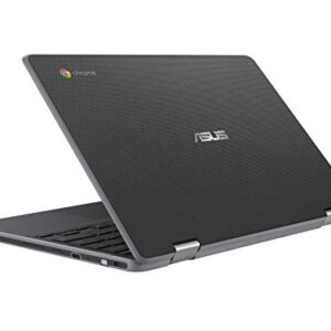 ASUS Chromebook Flip C214MA-YS02T 11.6” Ruggedized and Water Resistant Chromebook, 360 Touchscreen 2 in 1, Intel N4000, 4GB DDR4 RAM, 32GB Storage, Mil STD design, Chrome OS, Stylus