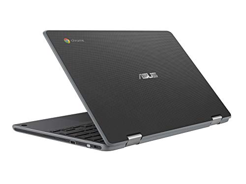 ASUS Chromebook Flip C214MA-YS02T 11.6” Ruggedized and Water Resistant Chromebook, 360 Touchscreen 2 in 1, Intel N4000, 4GB DDR4 RAM, 32GB Storage, Mil STD design, Chrome OS, Stylus