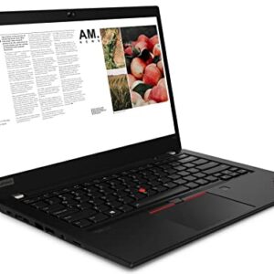 Lenovo ThinkPad T14 Gen 1 20S00039US 14" Notebook - Full HD - 1920 x 1080 - Intel Core i5 (10th Gen) i5-10210U Quad-core (4 Core) 1.60 GHz - 16 GB RAM - 256 GB SSD - Black - Win 10 Pro (Renewed)