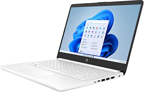 2022 Newest HP Stream 14" HD Laptop, Intel Celeron N4020(up to 2.8GHz), 16GB RAM, 320GB Space(64GB eMMC+256GB Card), 1-Year Office 365, WiFi, HDMI, USB-C, Webcam, Bluetooth, Windows 11S, White+JVQ MP