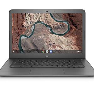 HP Chromebook 14-inch Laptop with 180-Degree Swivel, AMD Dual-Core A4-9120 Processor, 4 GB SDRAM, 32 GB eMMC Storage, Chrome OS (14-db0020nr, Chalkboard Gray)