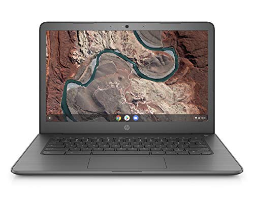 HP Chromebook 14-inch Laptop with 180-Degree Swivel, AMD Dual-Core A4-9120 Processor, 4 GB SDRAM, 32 GB eMMC Storage, Chrome OS (14-db0020nr, Chalkboard Gray)