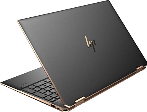 HP - Spectre x360 2-in-1 15.6" 4K Ultra HD Touch-Screen Laptop Intel Core i7 16GB Memory GeForce GTX 1650 Ti 1TB SSD - Nightfall Black - 15-EB0053DX 9GB30UA#ABA