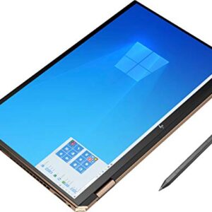 HP - Spectre x360 2-in-1 15.6" 4K Ultra HD Touch-Screen Laptop Intel Core i7 16GB Memory GeForce GTX 1650 Ti 1TB SSD - Nightfall Black - 15-EB0053DX 9GB30UA#ABA